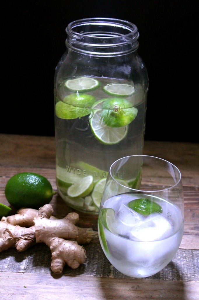 Recipe: Ginger-Lime Spa Water